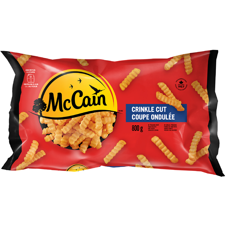 French Fries - McCains Frozen (Crinkle Cut) – VacationFoods