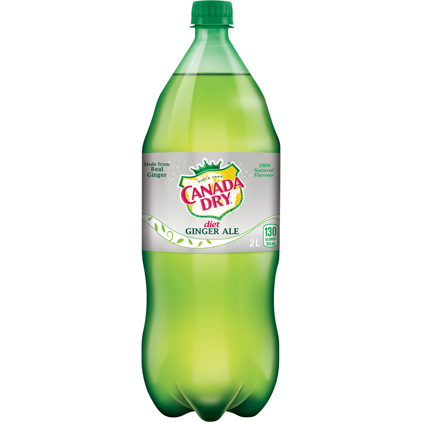 Diet Canada Dry Ginger Ale (2L Bottle) – VacationFoods