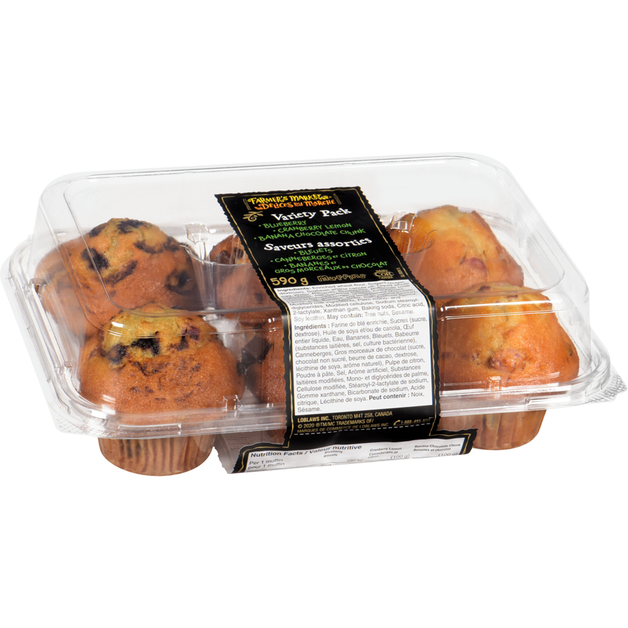 Muffins (6 Pack) – VacationFoods