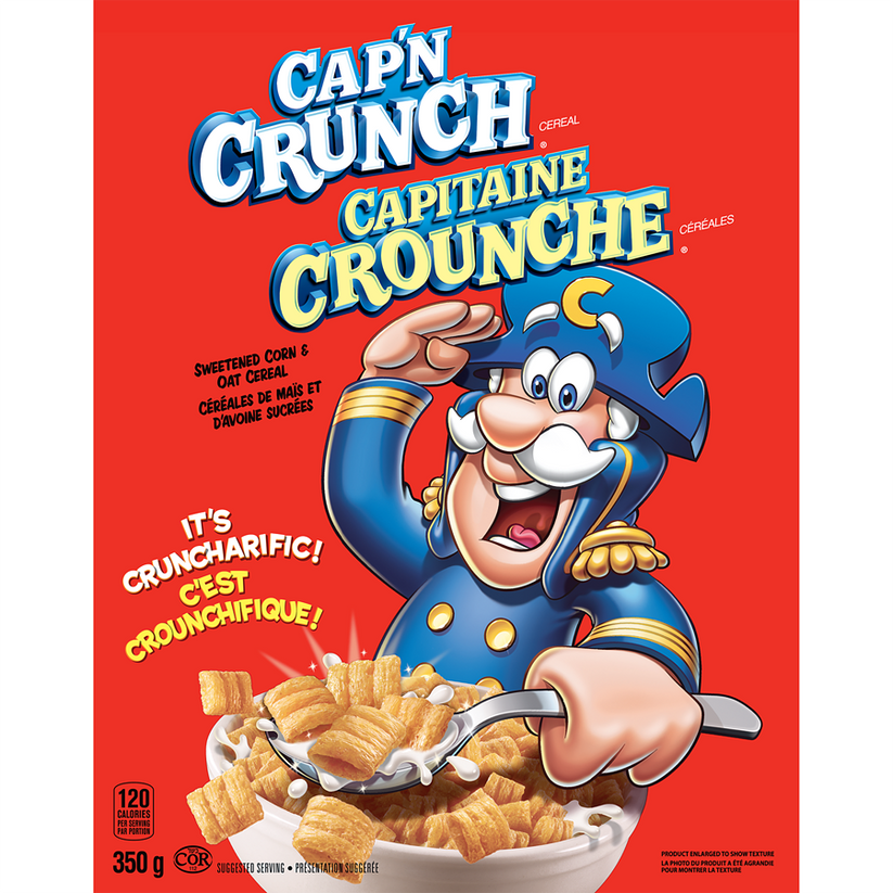 Cereal - Captain Crunch (350 grams) – VacationFoods