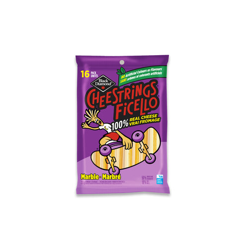 Cheese Strings (Marble) - Black Diamond (16 count) – VacationFoods