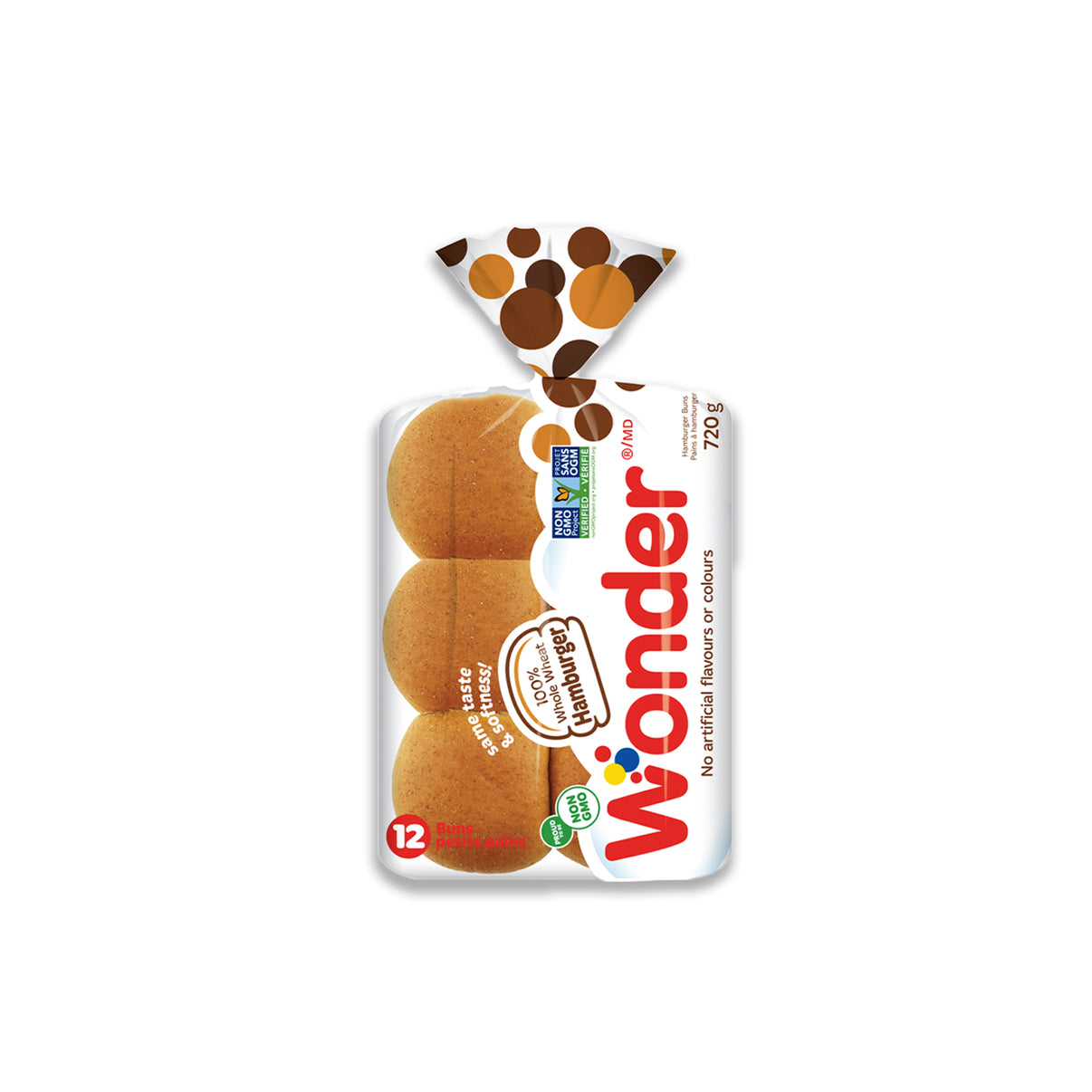 Buns - Hamburger - Wonder Bread (Whole Wheat) – VacationFoods